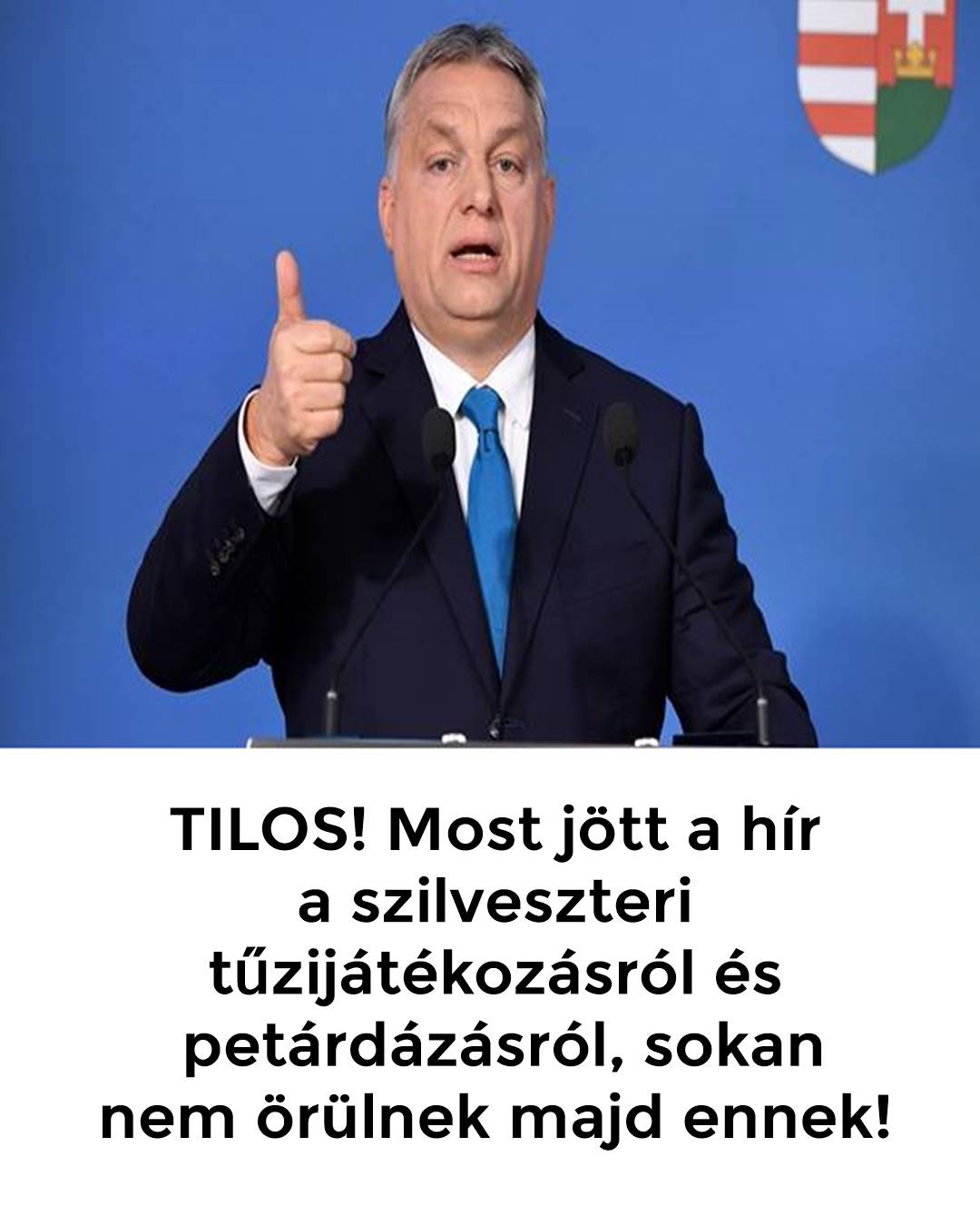 TILOS! Most jött a hír a szilveszteri tűzijátékozásról és petárdázásról ...