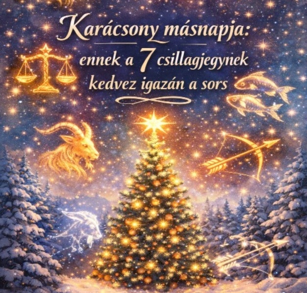 Karácsony másnapja: ennek a 7 csillagjegynek kedvez igazán a sors