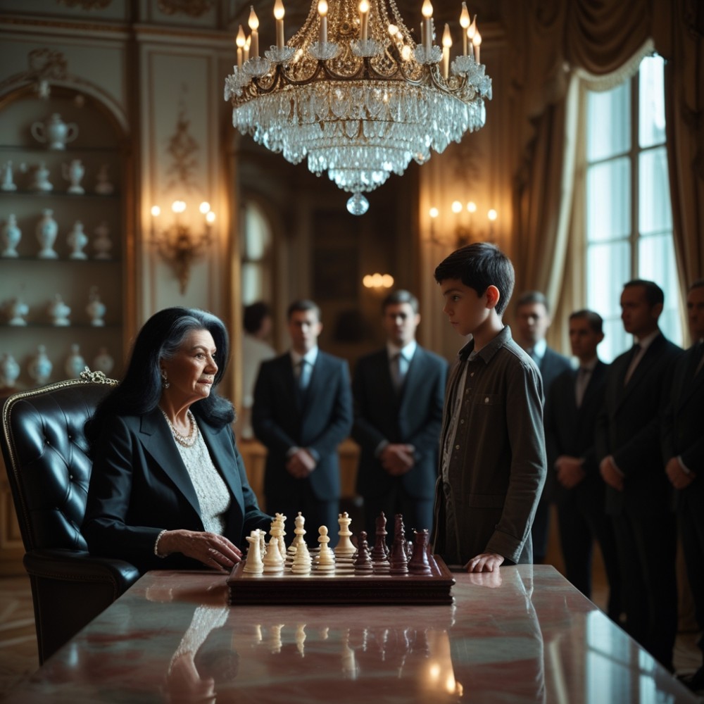 Az a pillanat, amikor a szegény fiú mattot ad a gőgnek